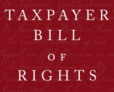 IRS posted a Taxpayers' bill of rights